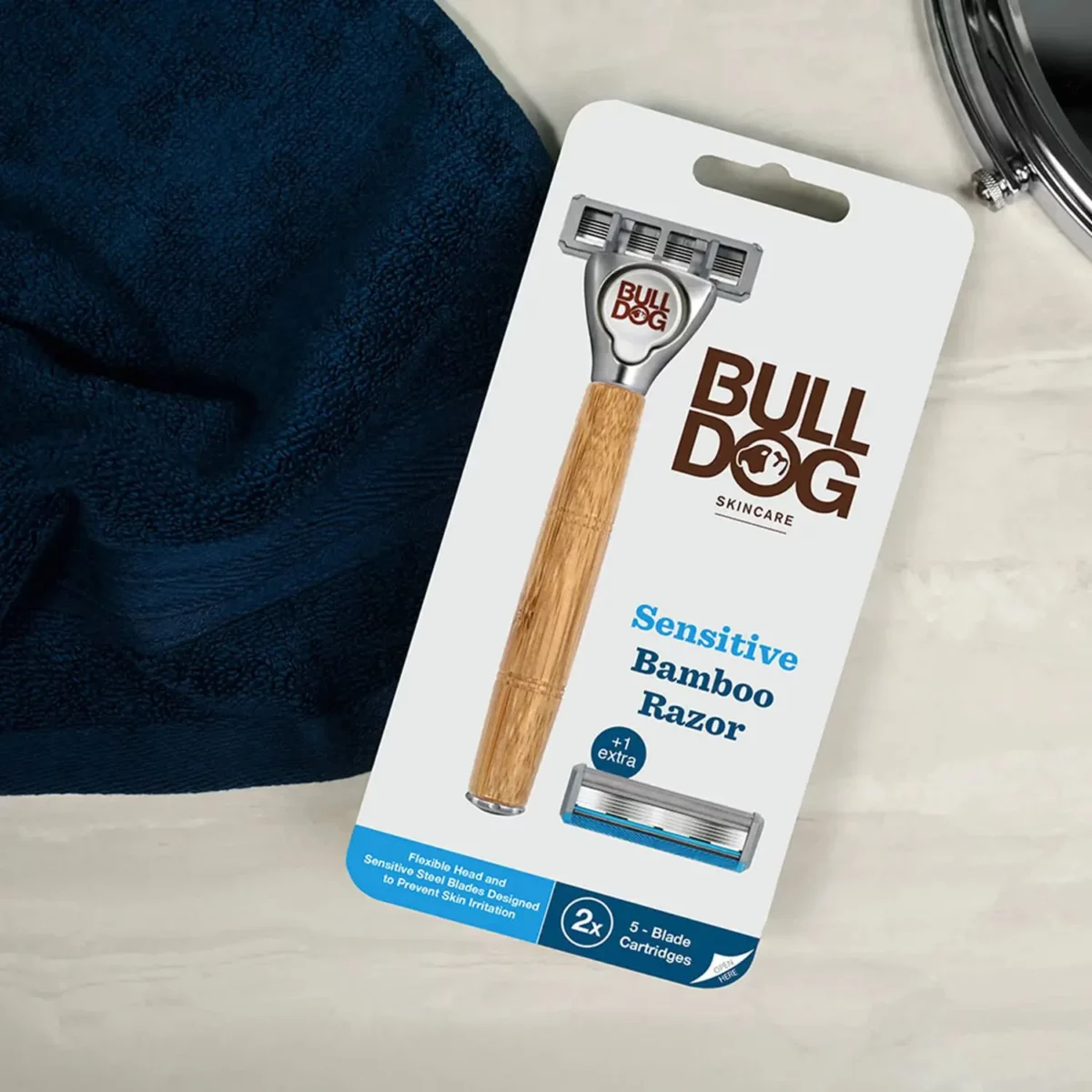 4x Bulldog Sensitive Bamboo Razors – UKBrands4Less